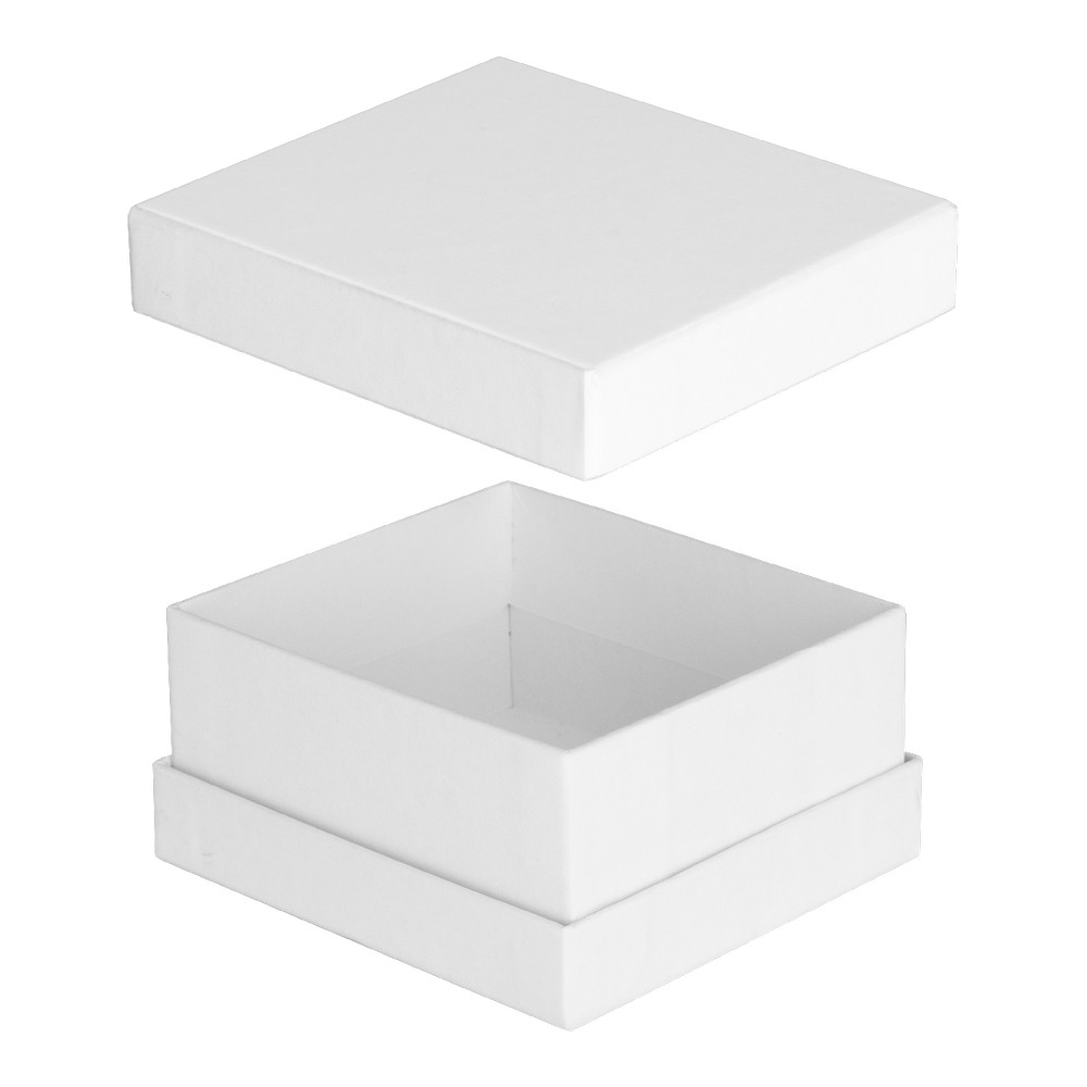 Caixas Cartonadas Para Joias 8 5 X 7 5 X 4 5 Cm Master M Branca